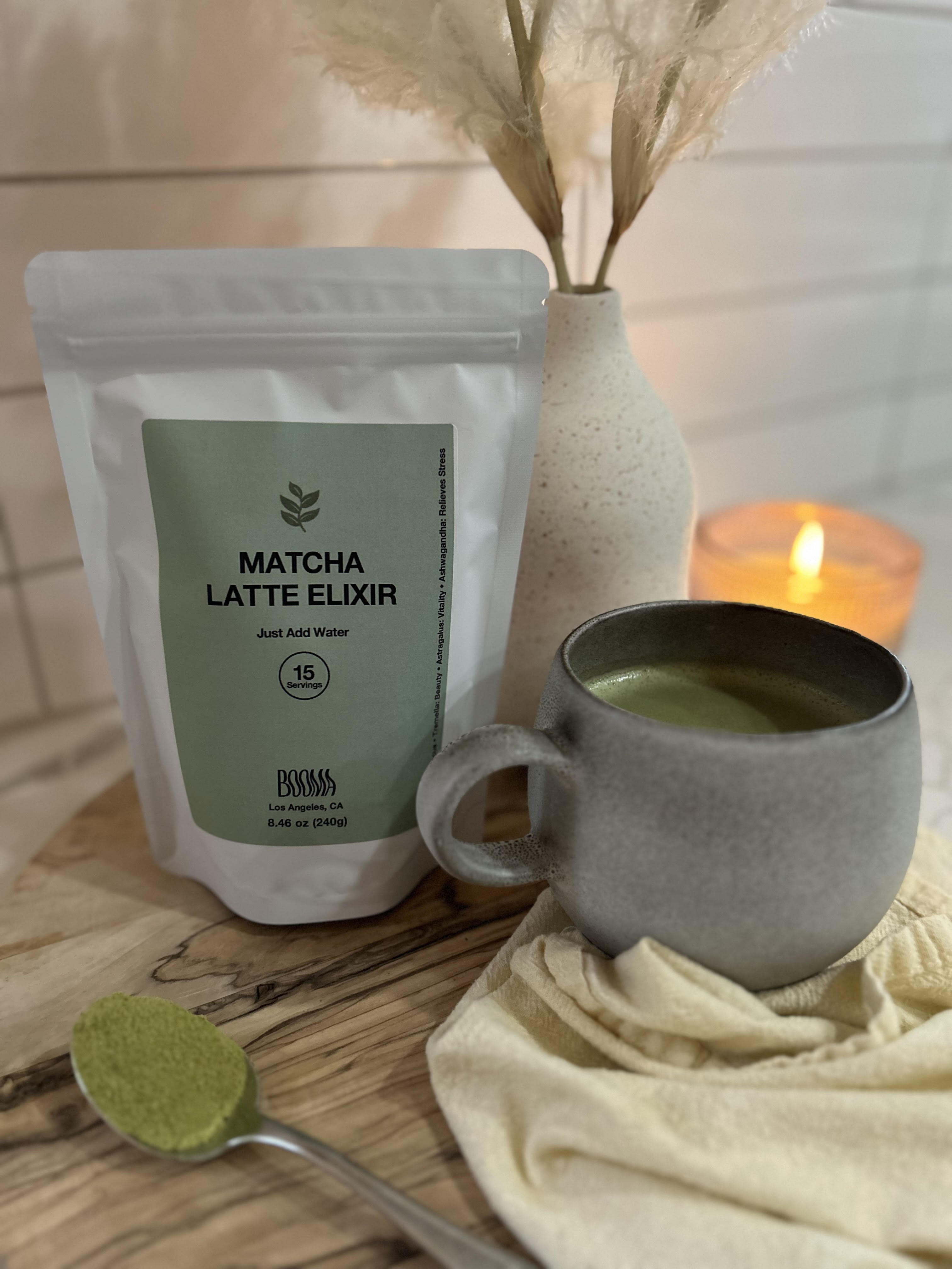 Matcha Latte Elixir - 15 Servings – Booma Goods